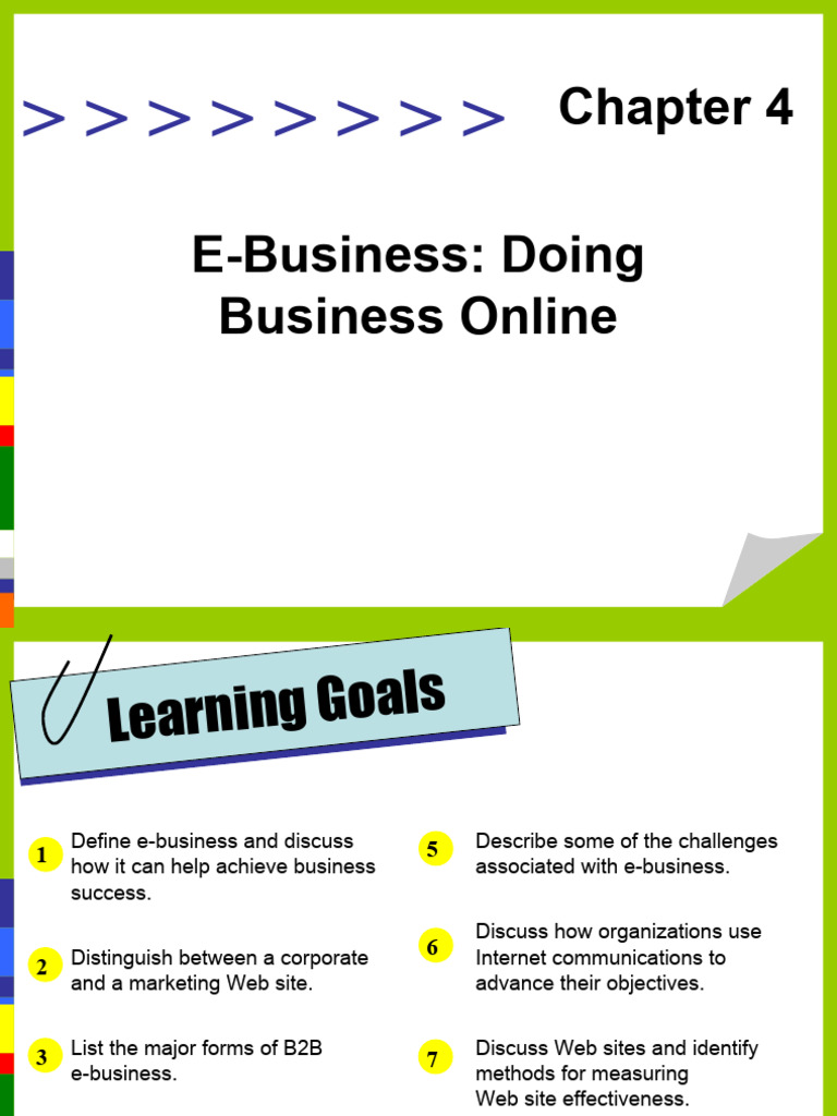 Ch04itb Ebusiness | Download Free PDF | Electronic Business | E Commerce