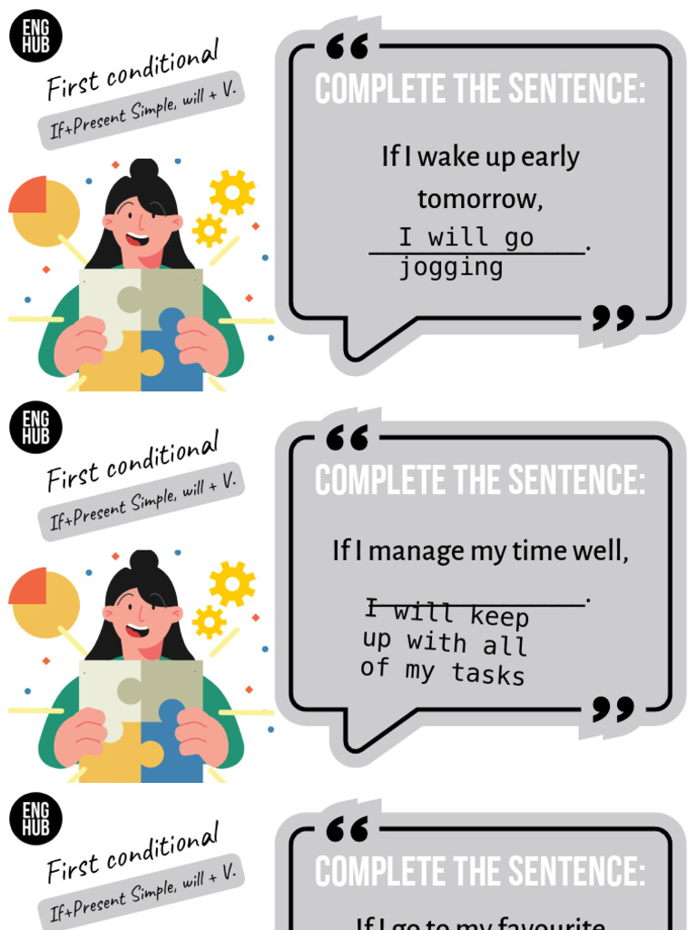 B1-B2 Finish The Sentence (Conditionals 1,2,3) | PDF