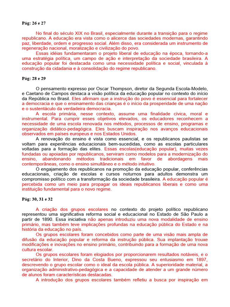 Rosa Fatima (Resumo) | PDF | Pedagogia | Escolas