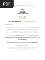 FCRA 605C Self-Attestation for Trafficking | PDF