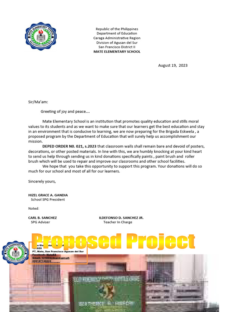 Solicitation Letter | PDF