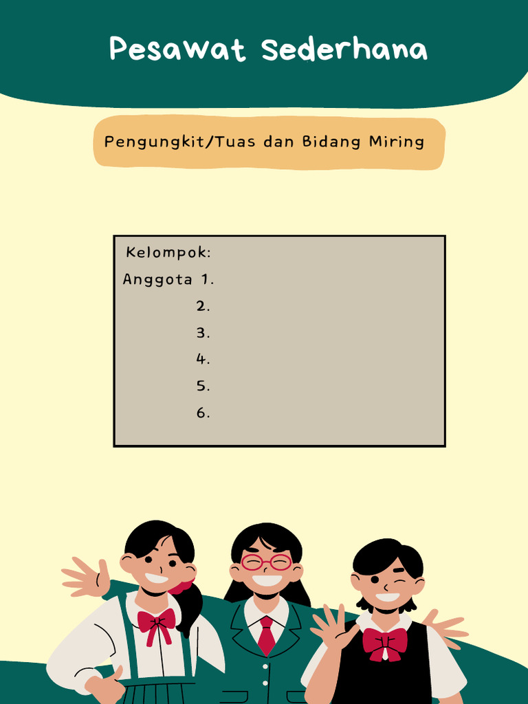 Contoh dan Rumus Tuas Sederhana | PDF | Teknologi & Rekayasa