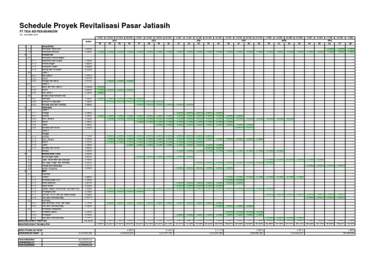 Project Completion Schedule | PDF