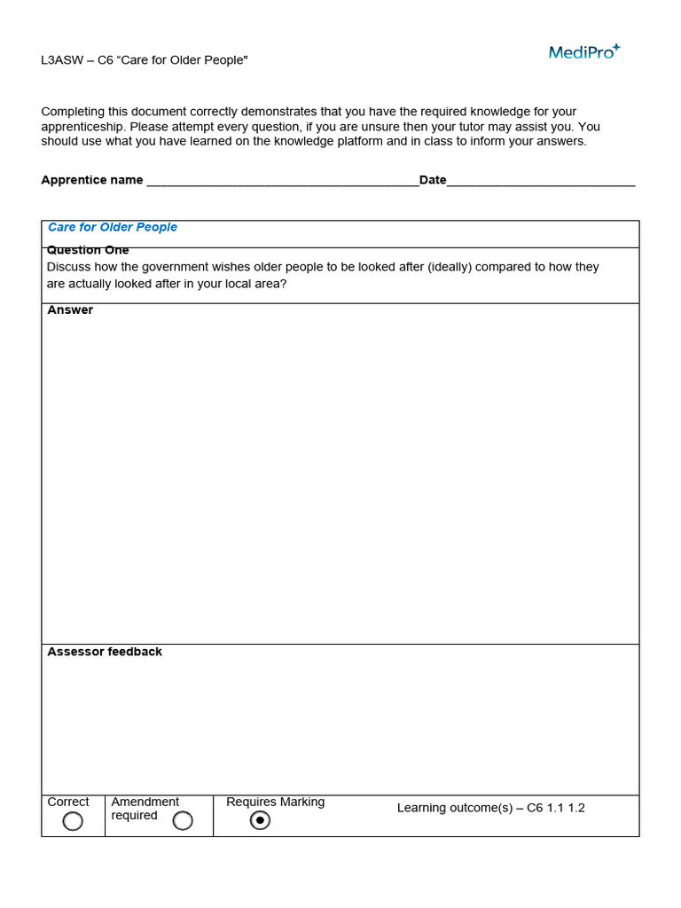 Apprentice Name - Date | PDF | Medical Specialties | Clinical Medicine