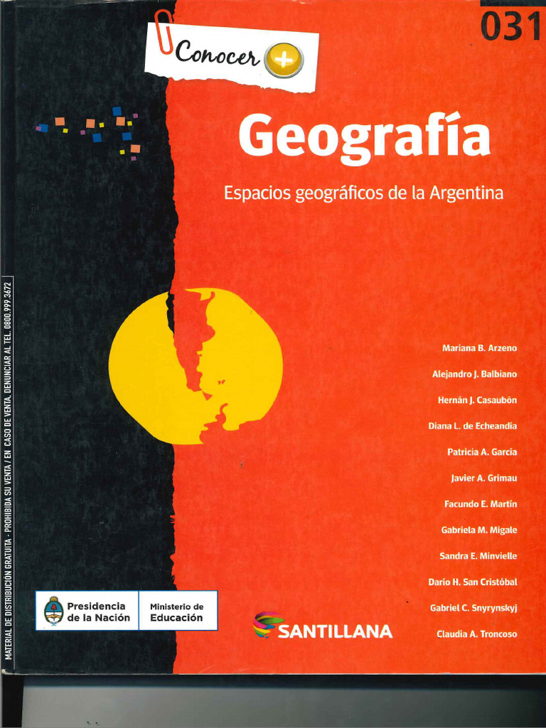 Capitulo 2 Geografía Argentina Santillana Conocer | PDF