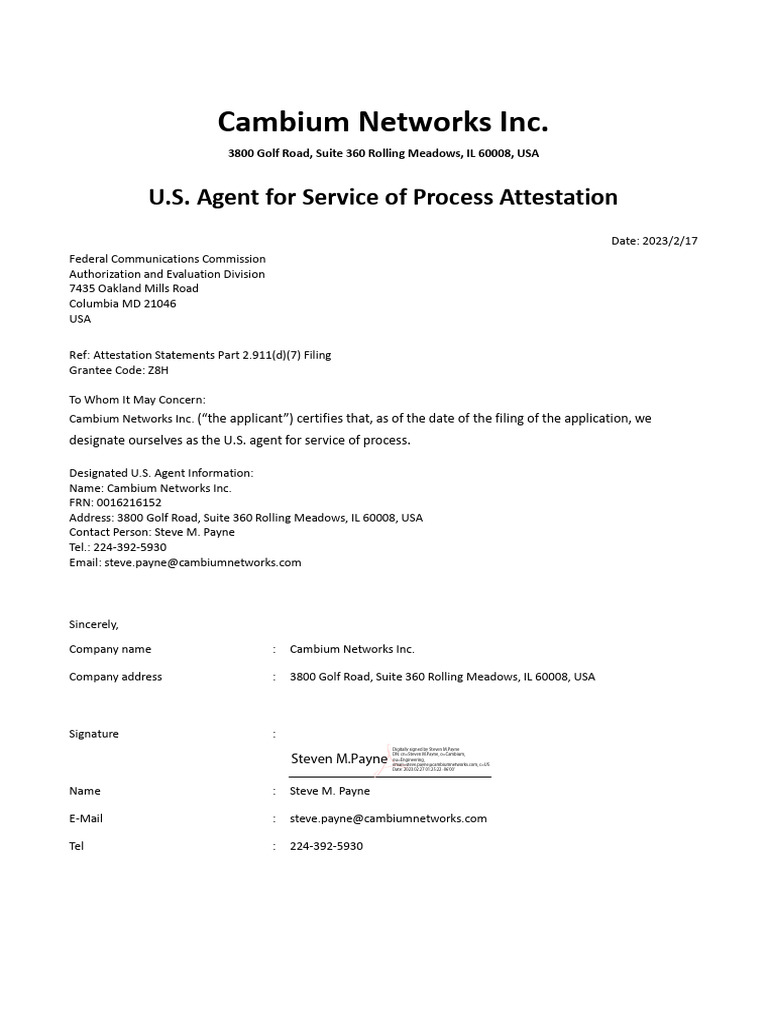 Attestation Statements Part 2 911 D 7 Filing 6382194 | PDF