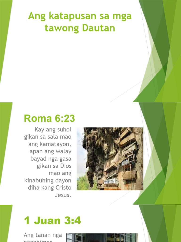 Katapusan Sa Mga Dautan | PDF