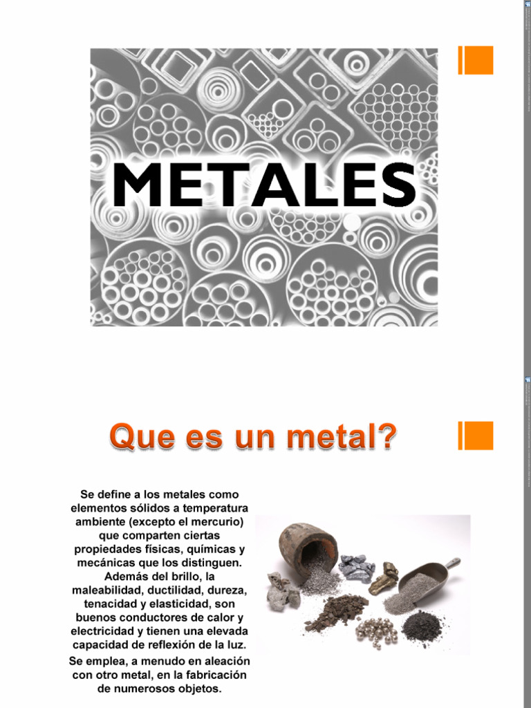 Apunte Metales | PDF
