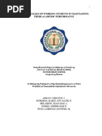 Epekto NG Pagtatrabaho Sa Pag-Aaral NG Mga Mag-Aaral Na Kolehiyo | PDF