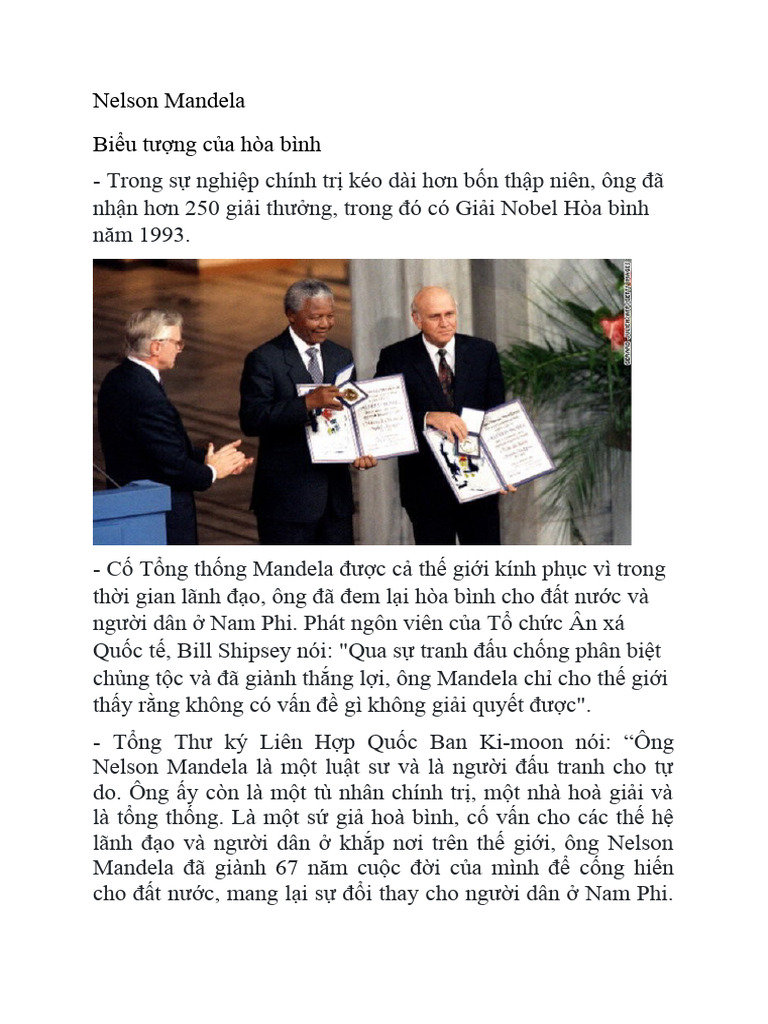 Nelson Mandela | PDF