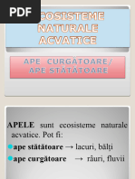 Mediul Acvatic | PDF