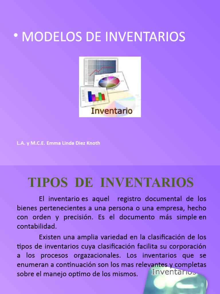 Inventarios Clase | PDF | Inventario | Contabilidad