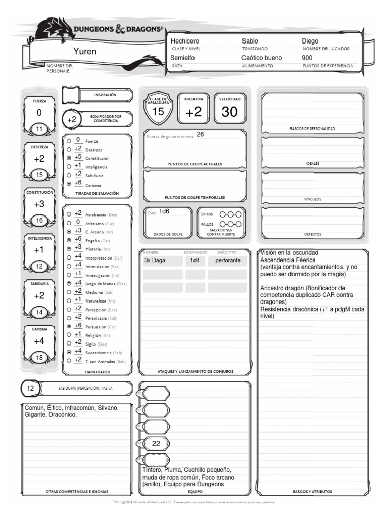 Yuren Con Bloques | PDF | Juegos de rol