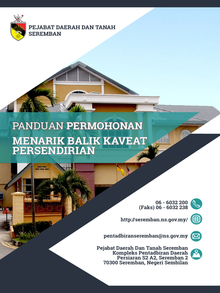 Buku Panduan Menarik Balik Kaveat Persendirian | PDF