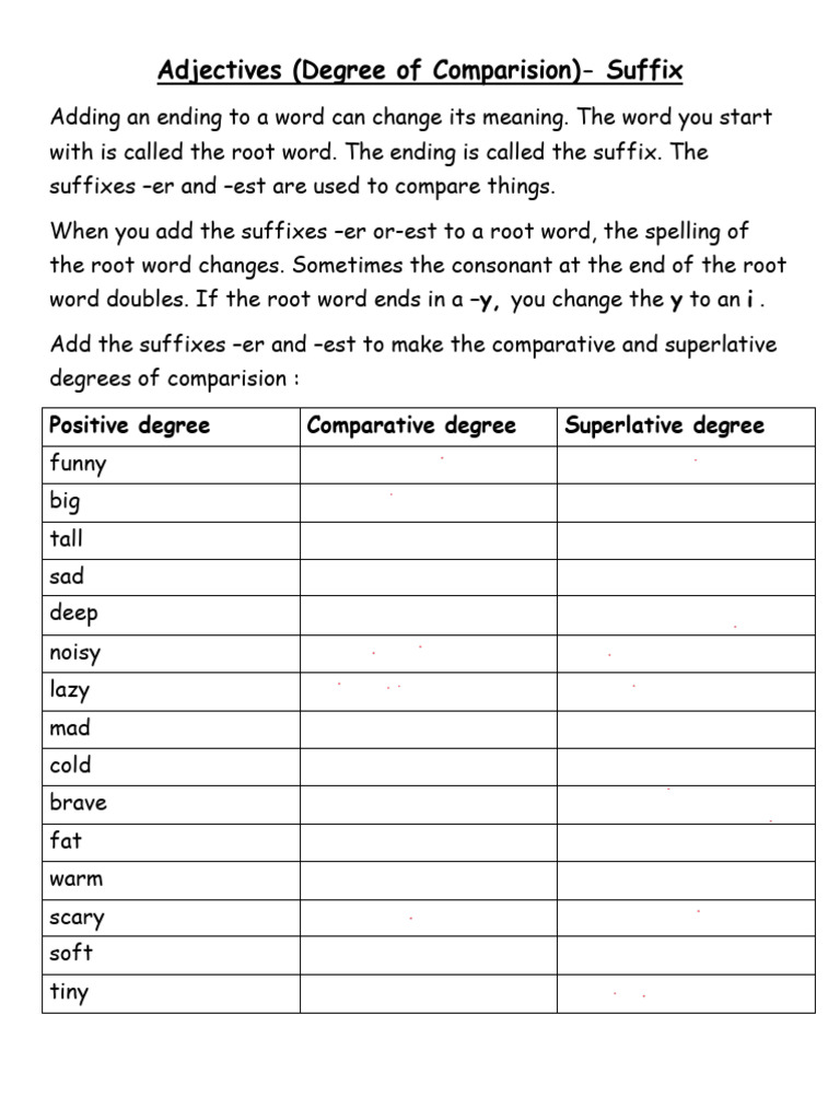 Adjectives Grade 2 | PDF