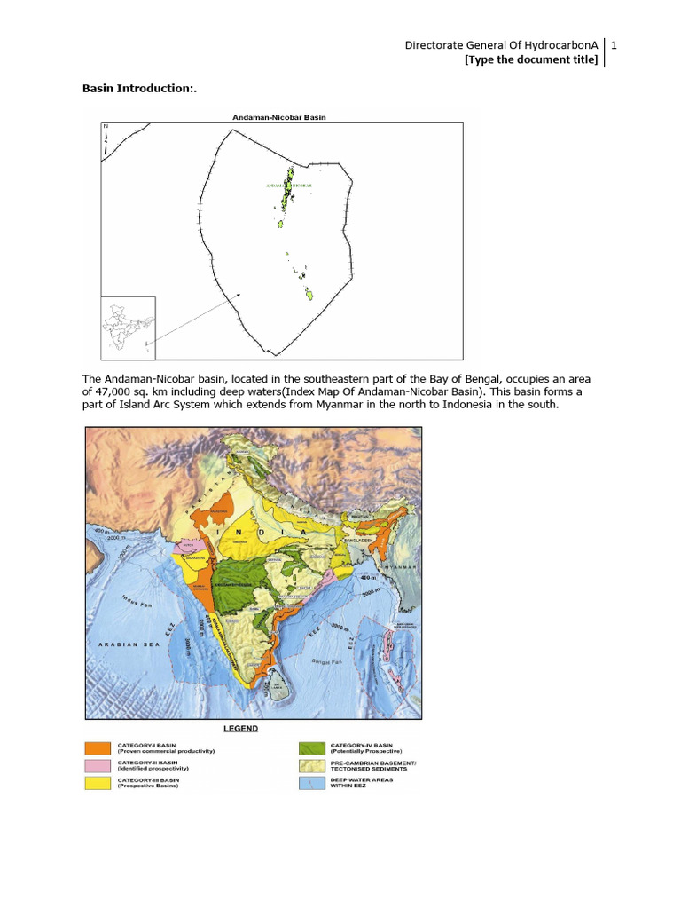 The Andaman-Nicobar Basin-1 | PDF | Petroleum Reservoir | Plate Tectonics