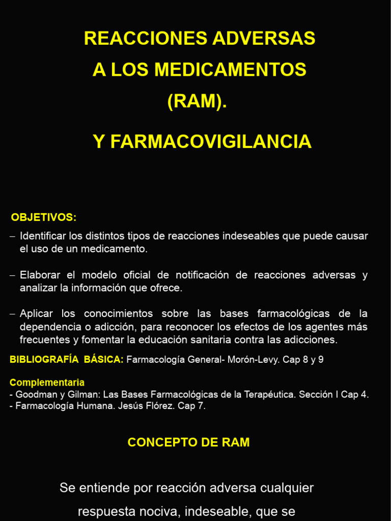 2018 RAM y Farmacovigilancia | PDF | Drogas | Cannabis (Droga)