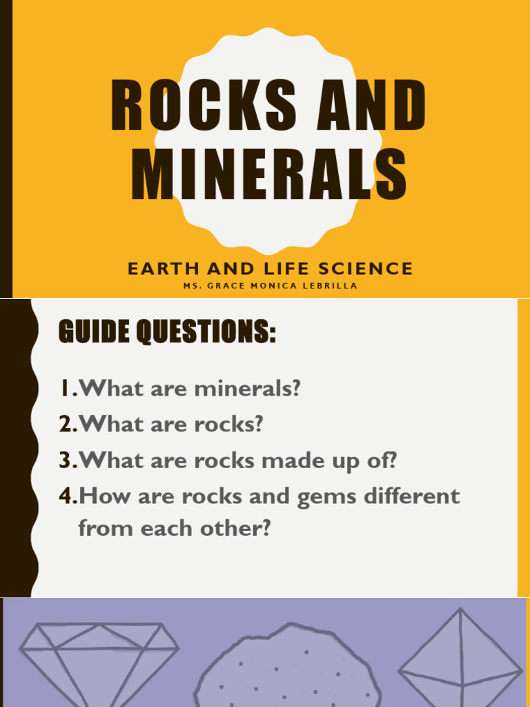 Rocks and Minerals | PDF | Minerals | Rock (Geology)