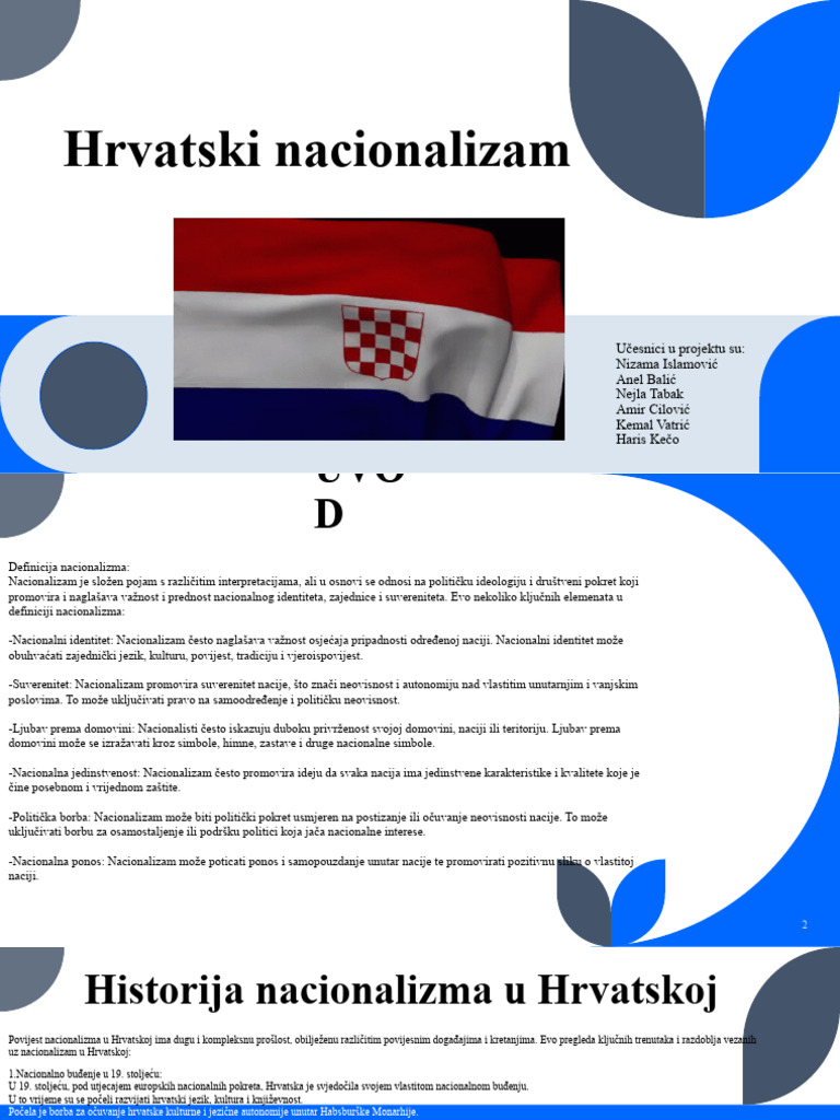 Hrvatski Nacionalizam | PDF