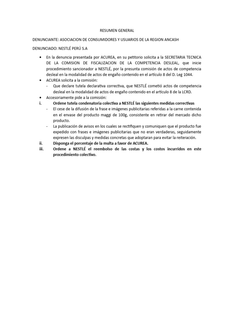 Resumen General | PDF