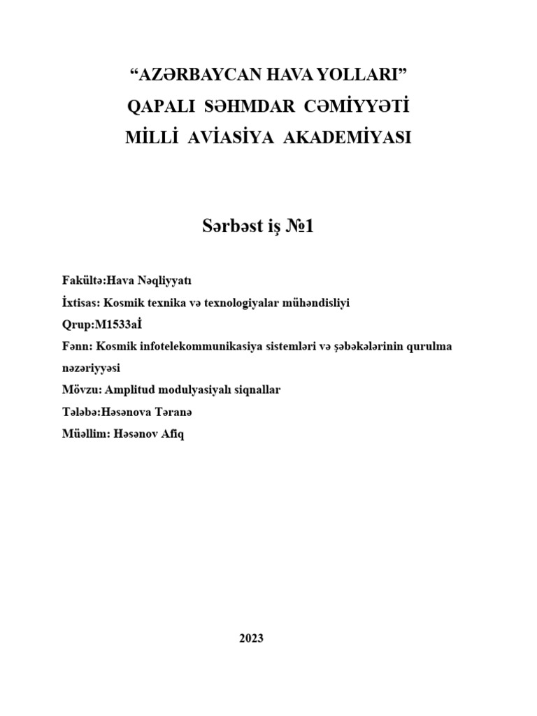 Serbest Is 1 | PDF
