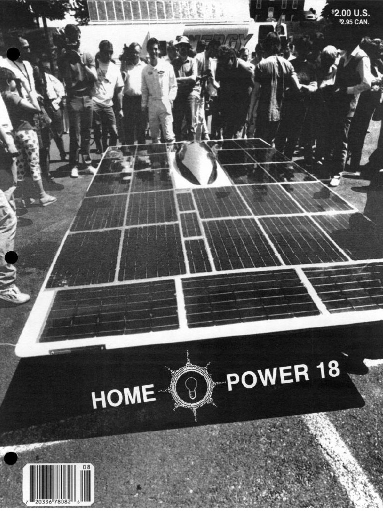 Home Power Magazine - Issue 018 | PDF | Photovoltaics | Battery Charger