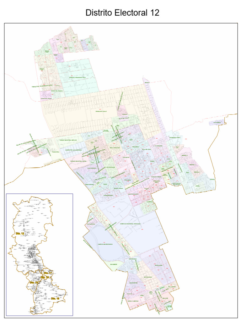 Mapa Col Dto 12 PEL 2020-2021 | PDF