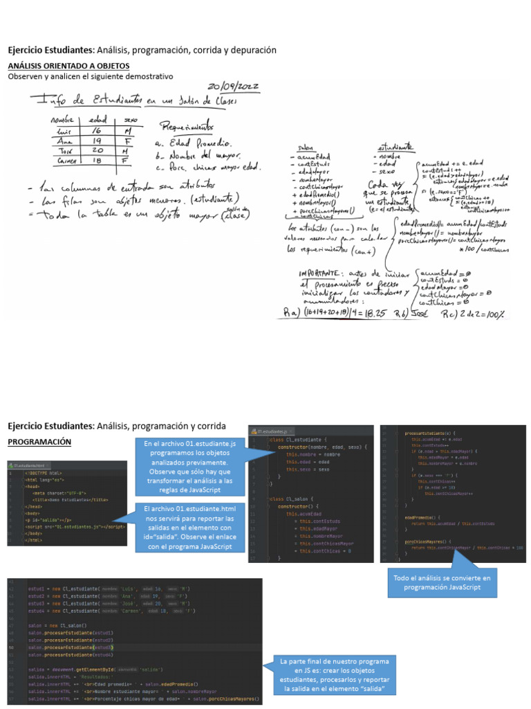 Programación de Ejercicios | PDF | HTML | Script Java