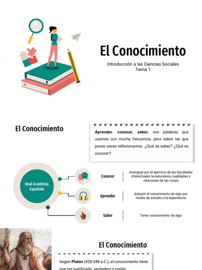 Tema 1 - El Conocimiento | PDF