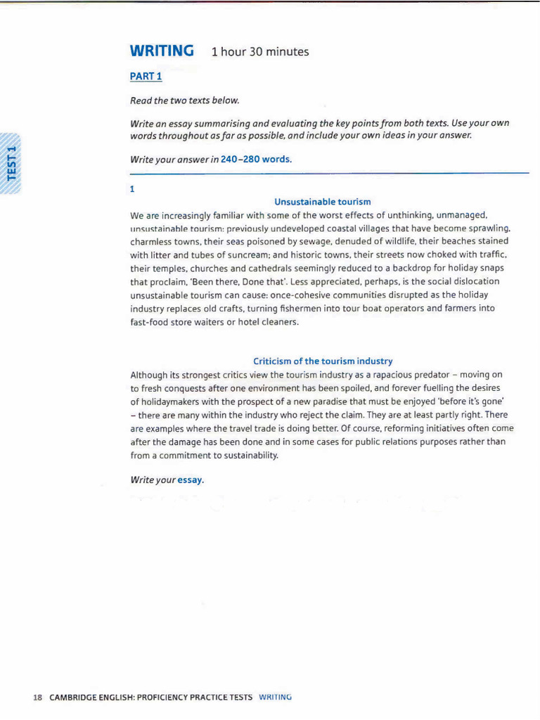 2023-01-16 31580 C2 Essay Writing Task 1 | PDF