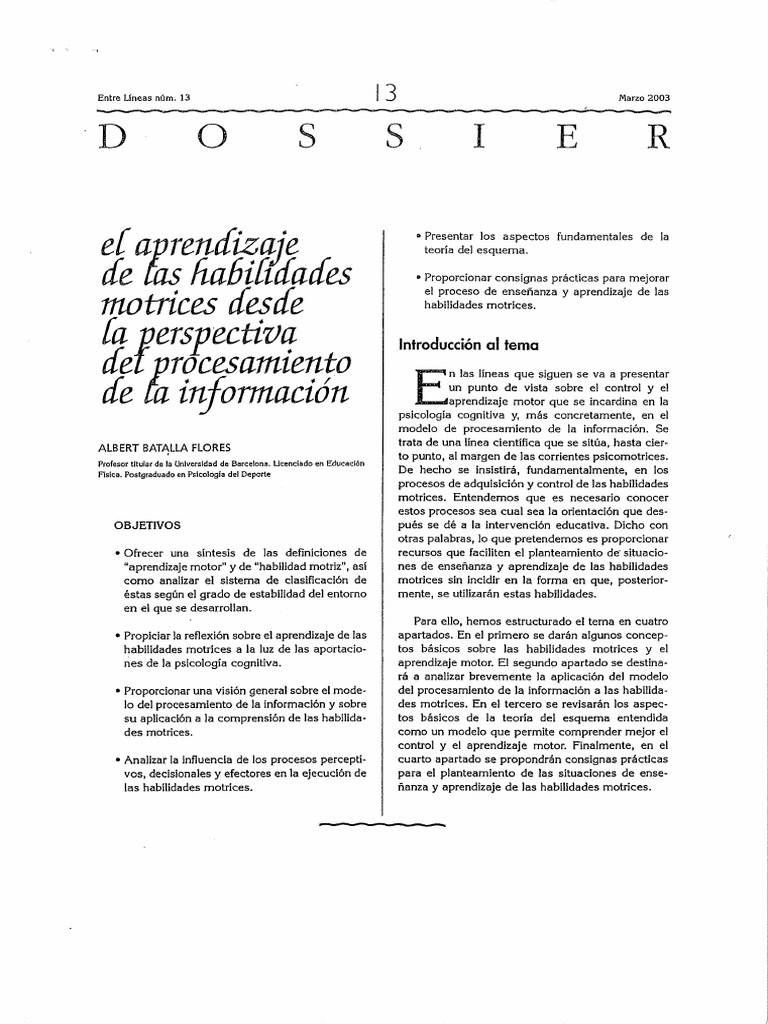 Model Cibernètic. Batalla (2003) | PDF