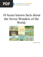 7 Wonders of The World | PDF