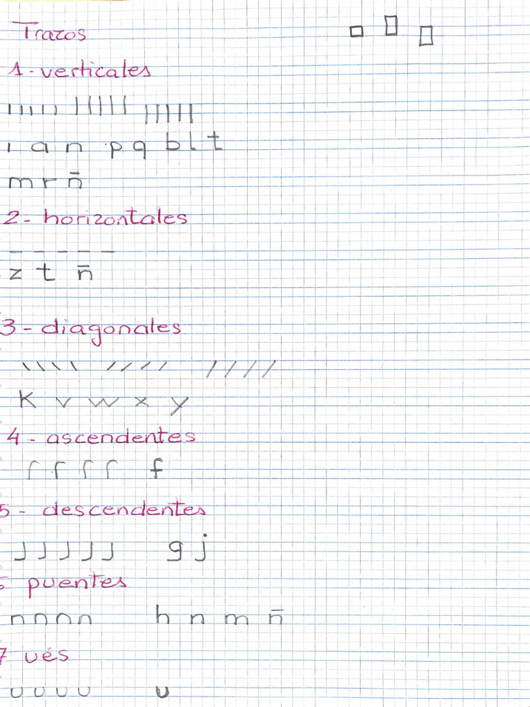 Caligrafía Imprenta | PDF