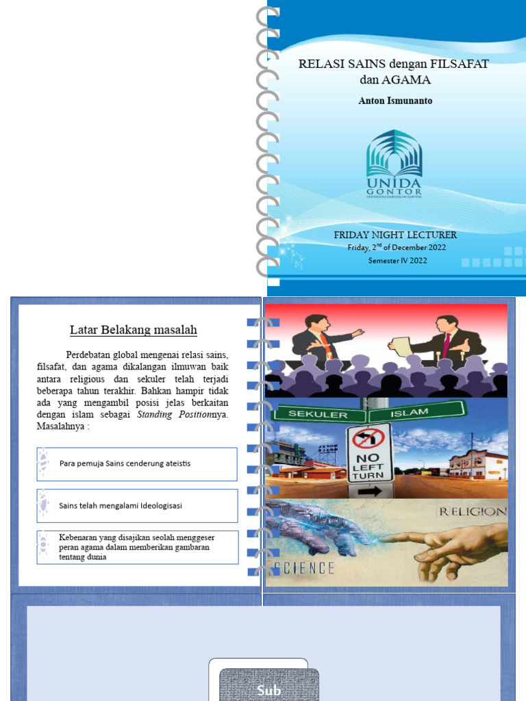 Sem IV Relasi Sains Dengan Filsafat Dan Agama | PDF Sem IV Relasi Sains Dengan Filsafat Dan Agama | PDF