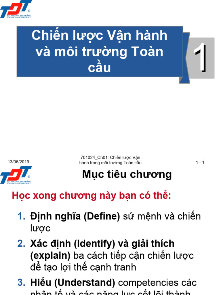 Chapter 1 Operations Strategy in A Global Environment | PDF