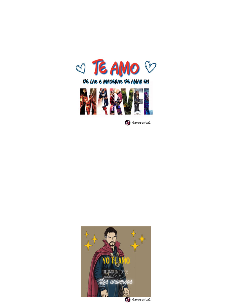 Marvel 6 Maneras De Amar Pdf
