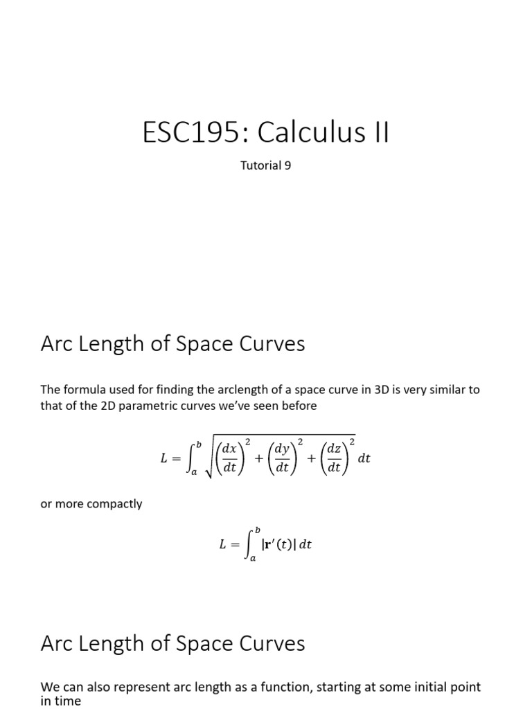Week 9 Slides | PDF | Curvature | Acceleration