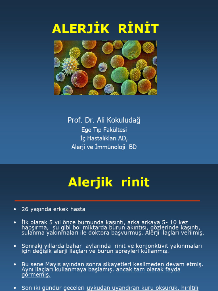 Alerjik Rinit | PDF