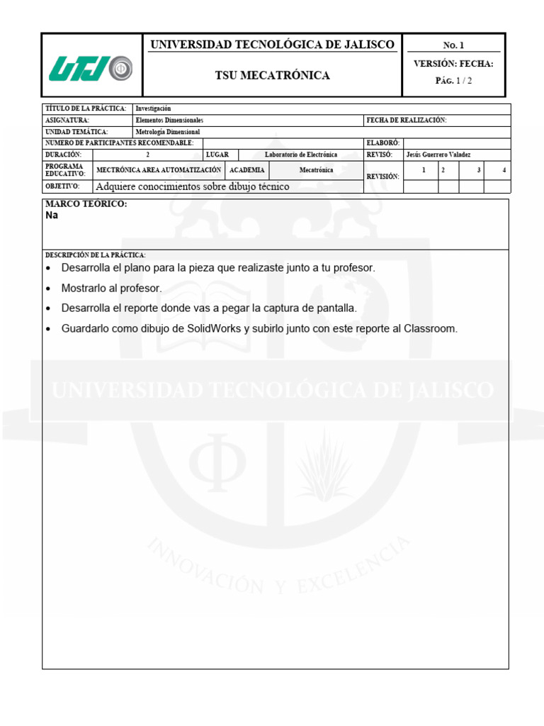 Actividad 1 TERCER PARCIAL 2023 Utj | PDF | Informática