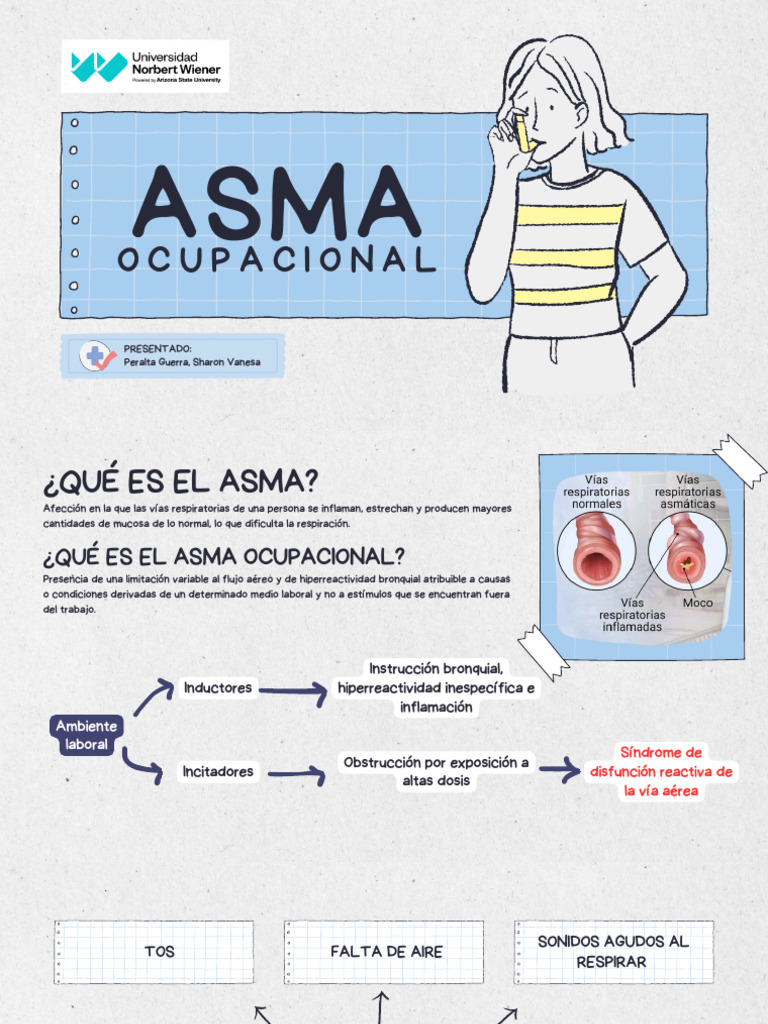 Asma Ocupacional: Causas y Tratamiento | PDF | Asma | Inflamación