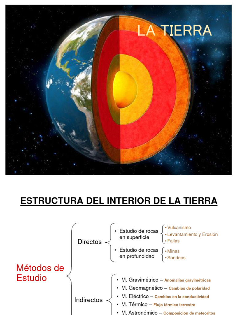 Estructura de La Geosfera | PDF | Roca (geología) | Temblores
