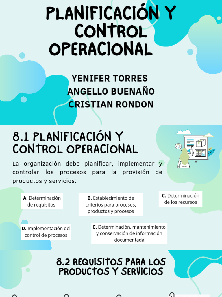 Diapositivas Control Operacional Ufps | PDF | Planificación