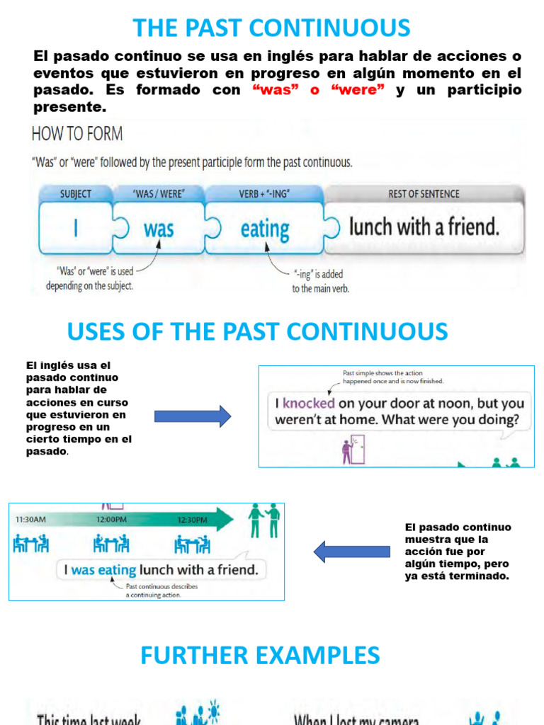 Pasado Continuo | PDF