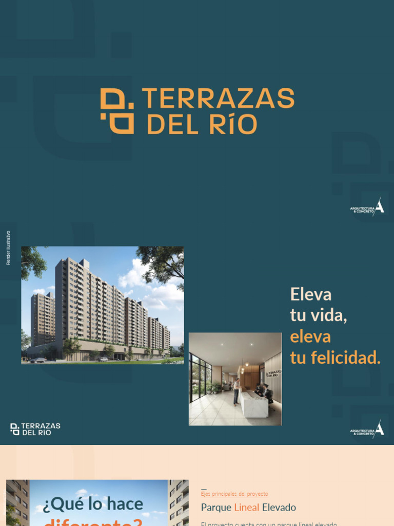 Terrazas del Río: Espacios para Todos | PDF