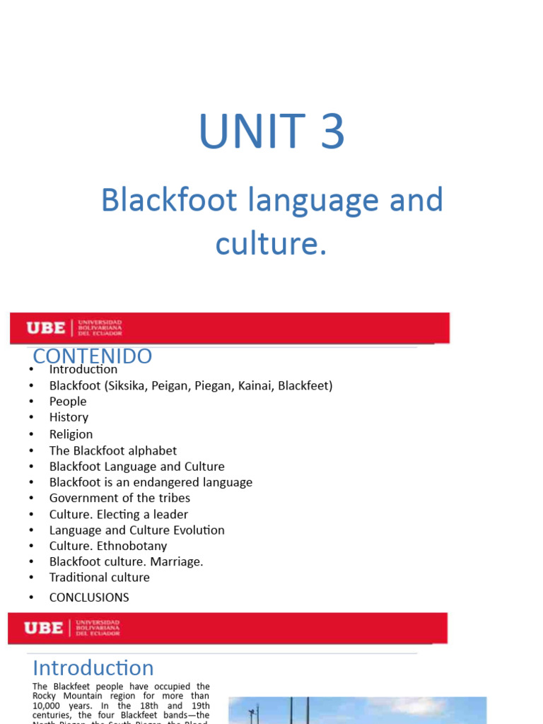 Blackfoot Language and Culture.-Compressed | PDF | Blackfoot Confederacy | Human Communication