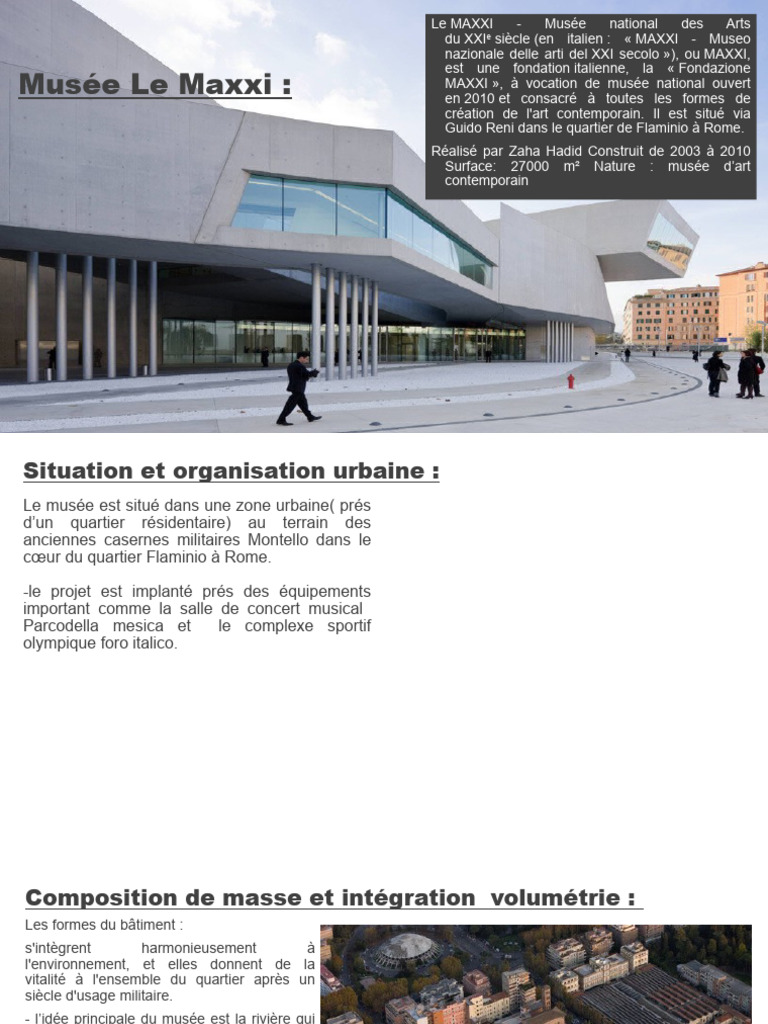 Musée Le Maxxi | PDF | Art