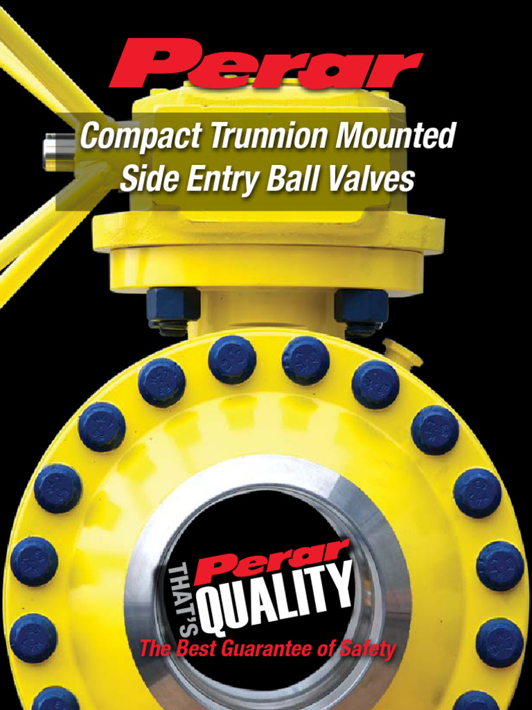 Perar Compact Ball Valves | PDF | Valve | Pipe (Fluid Conveyance)