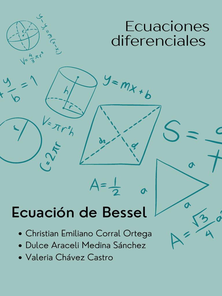 Ecuación de Bessel Presentación | PDF