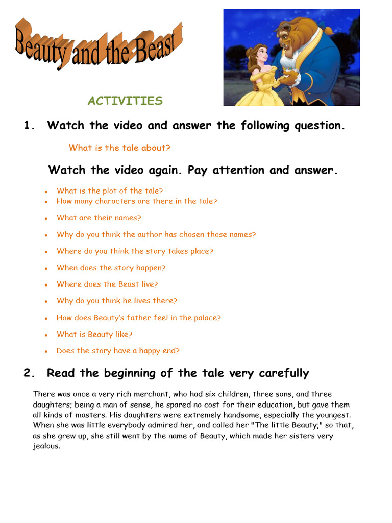 "Exploring Beauty and the Beast" | PDF