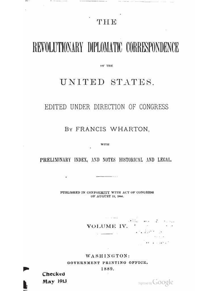 Diplomatic Treaty Correspondence | PDF